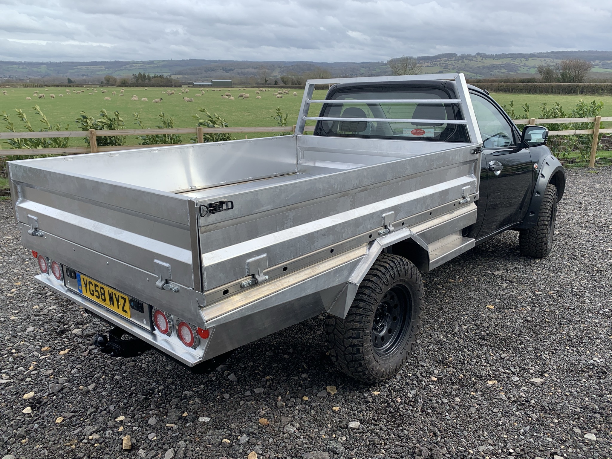 Bespoke Aluminium Traybacks - Mocho Fabrication