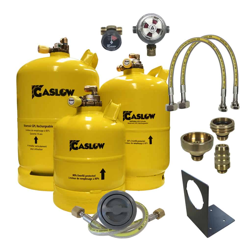 Gaslow Refillable Cylinder Systems - Mocho Fabrication